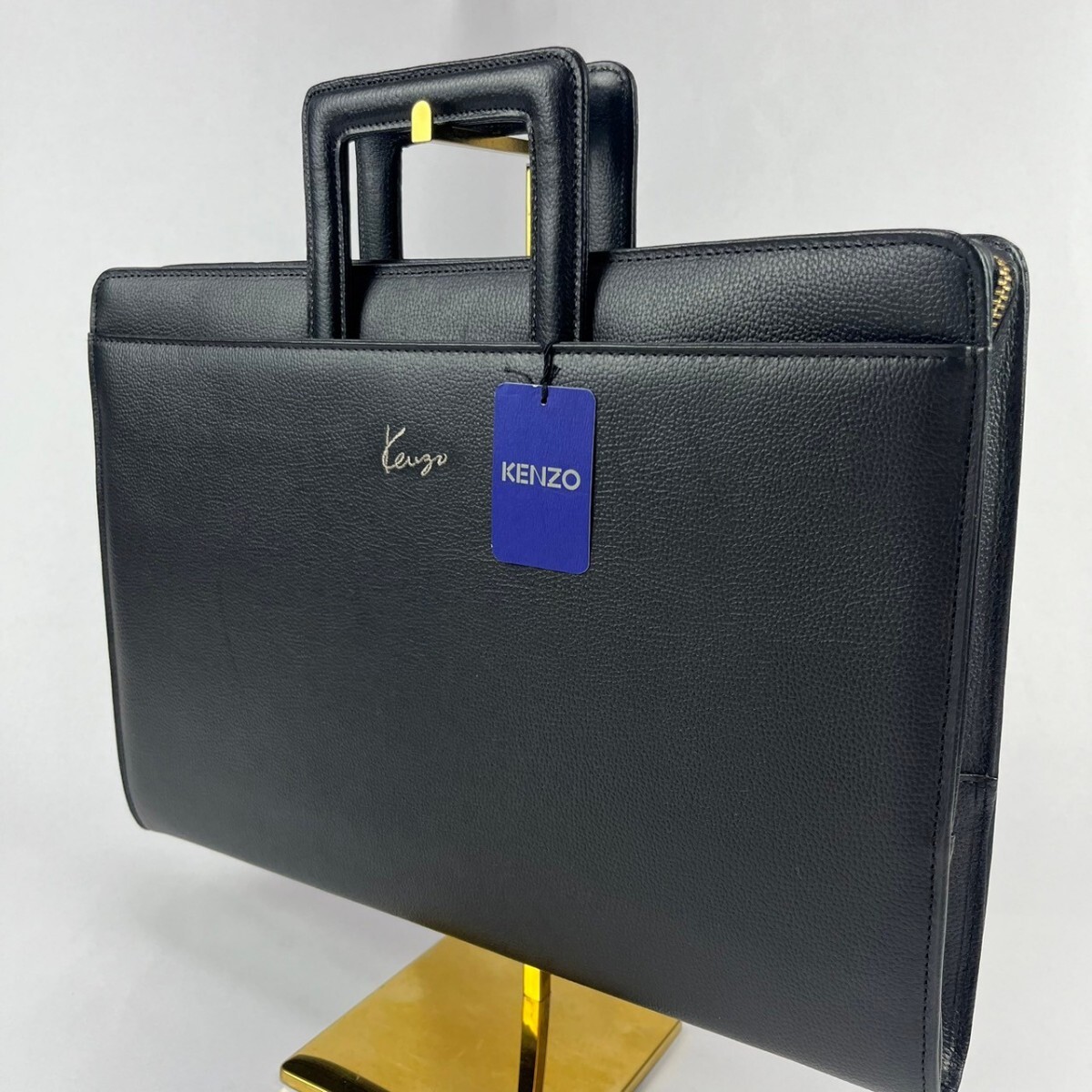 Yahoo!オークション - 未使用タグ付き【KENZO】ブリーフケース 2way オ...