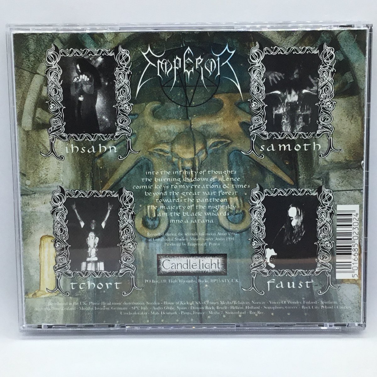 Yahoo!オークション - Emperor/In The Nightside Eclipse (CD) Candle...