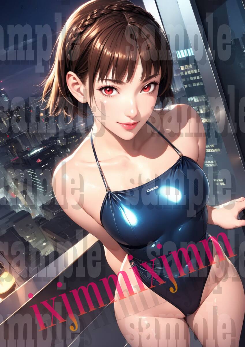 Yahoo!オークション - A4 イラスト アニメ ポスター 一点物 高画質 フ...