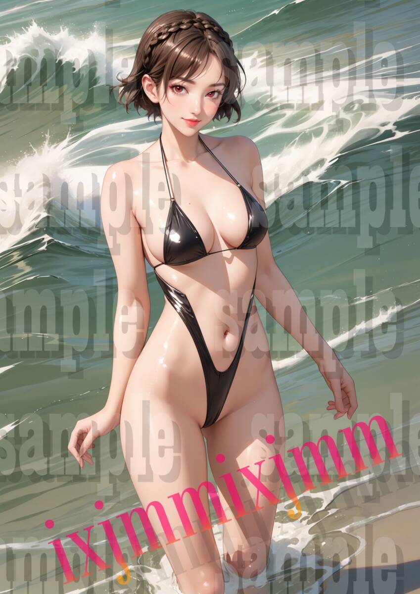 Yahoo!オークション - A4 イラスト アニメ ポスター 一点物 高画質 同...