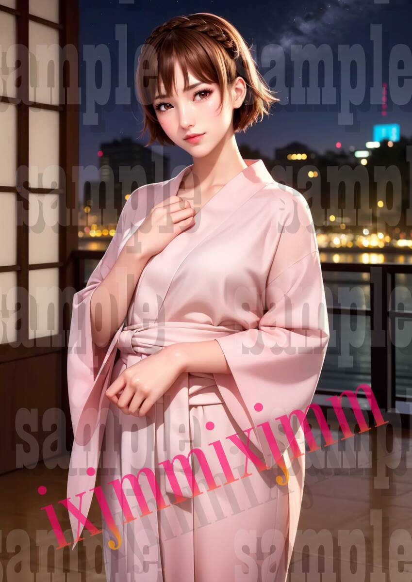 Yahoo!オークション - A4 イラスト アニメ ポスター 一点物 高画質 同...