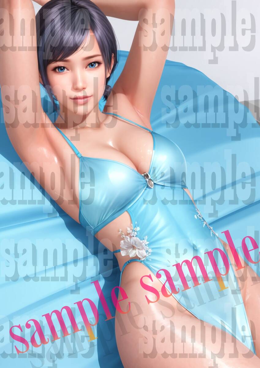 Yahoo!オークション - A4 イラスト ポスター DOAVV デッドオアアライブ...