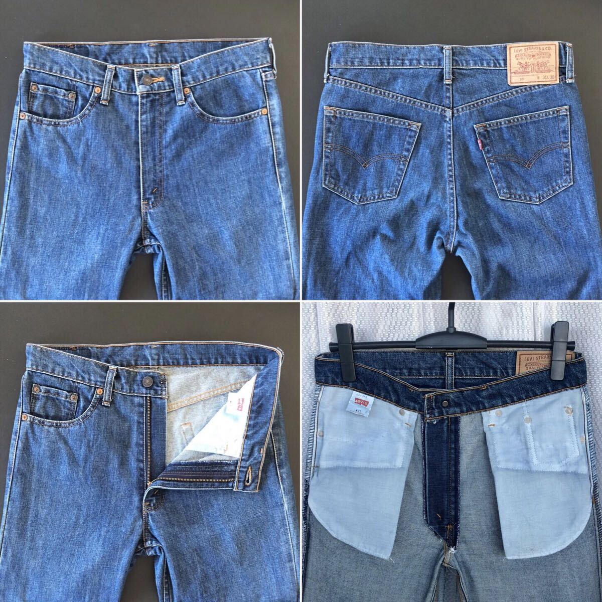 96年 ボタン裏刻印J22 Levi's 507 デニム パンツ w31 日本製 96年 ボタン裏刻印J22 Levi's 507 デニム パンツ w31 日本製