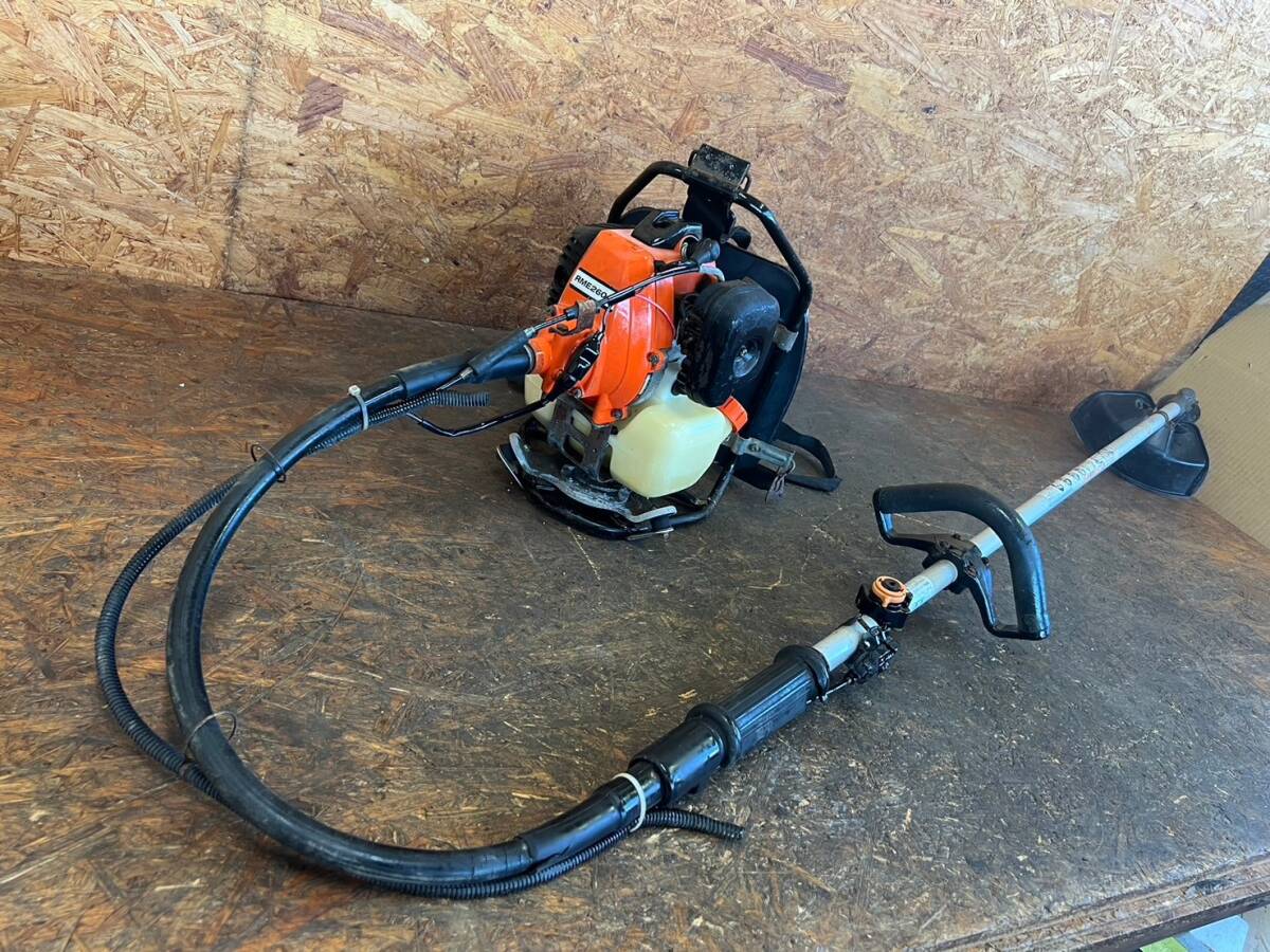 Yahoo!オークション - 【8】10 草刈機 共立 RME260A RME260 iスタート ...