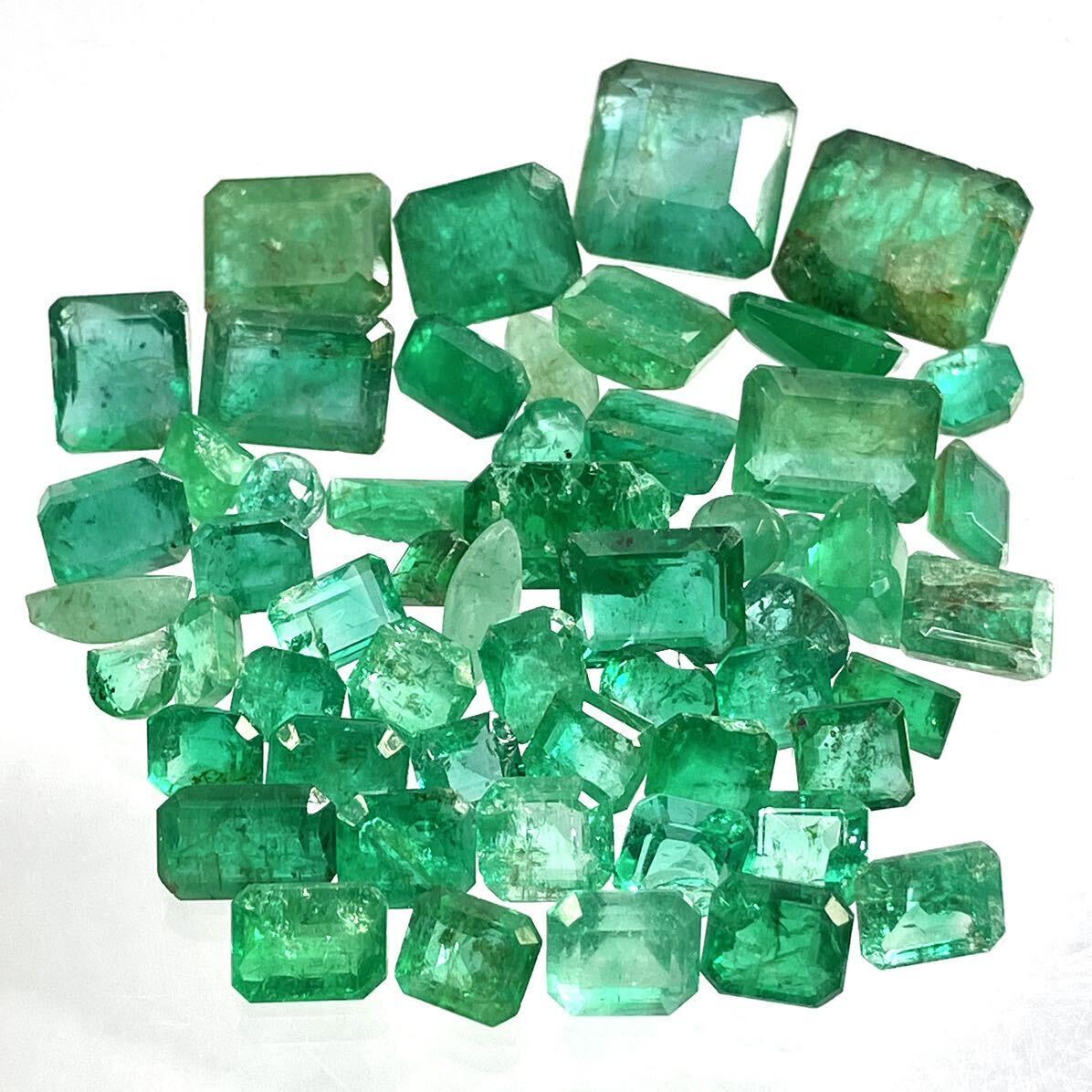 Yahoo!オークション - 天然エメラルドおまとめ26ct s ルース 裸石 宝...
