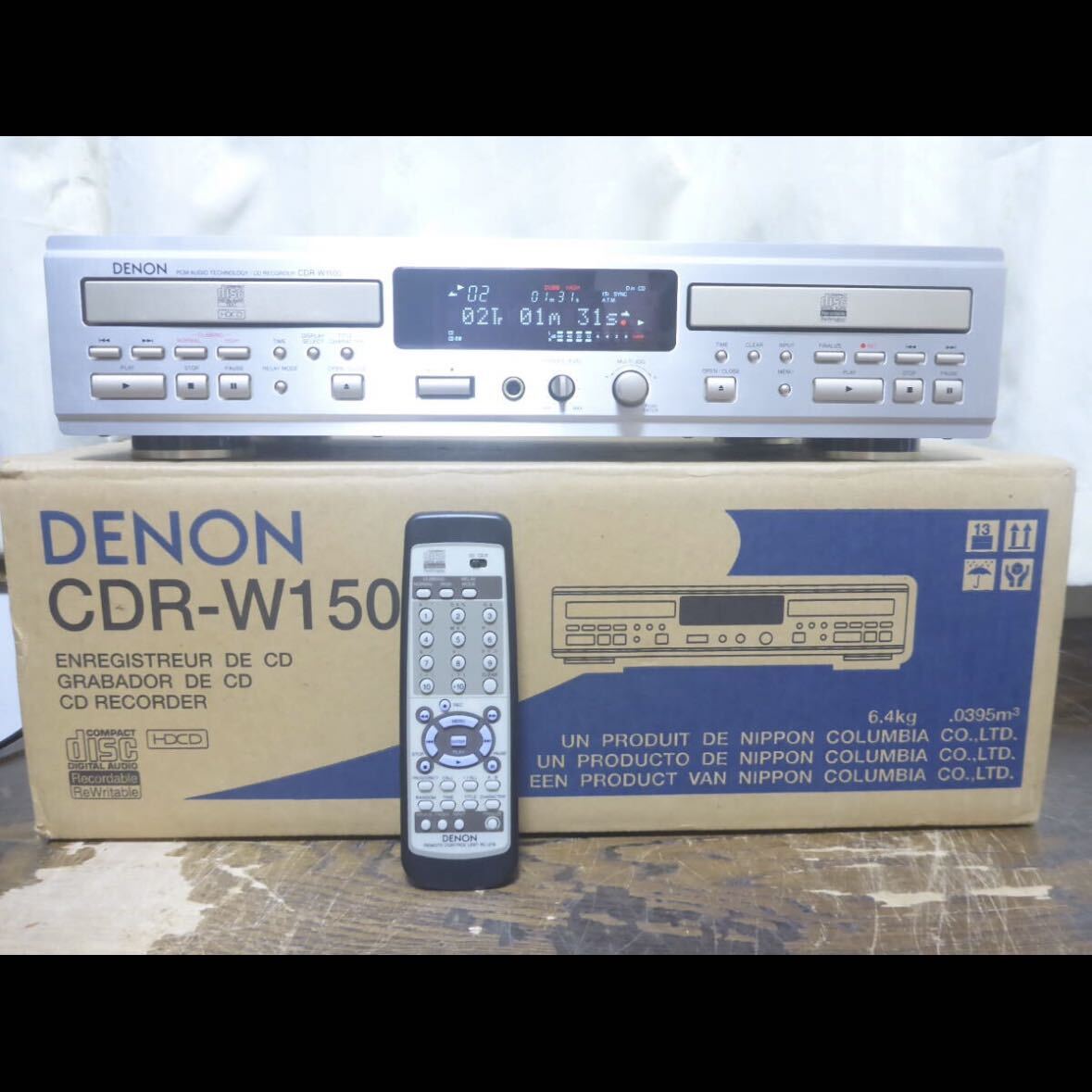 Yahoo!オークション - DENON CDR-W1500 CDレコーダー
