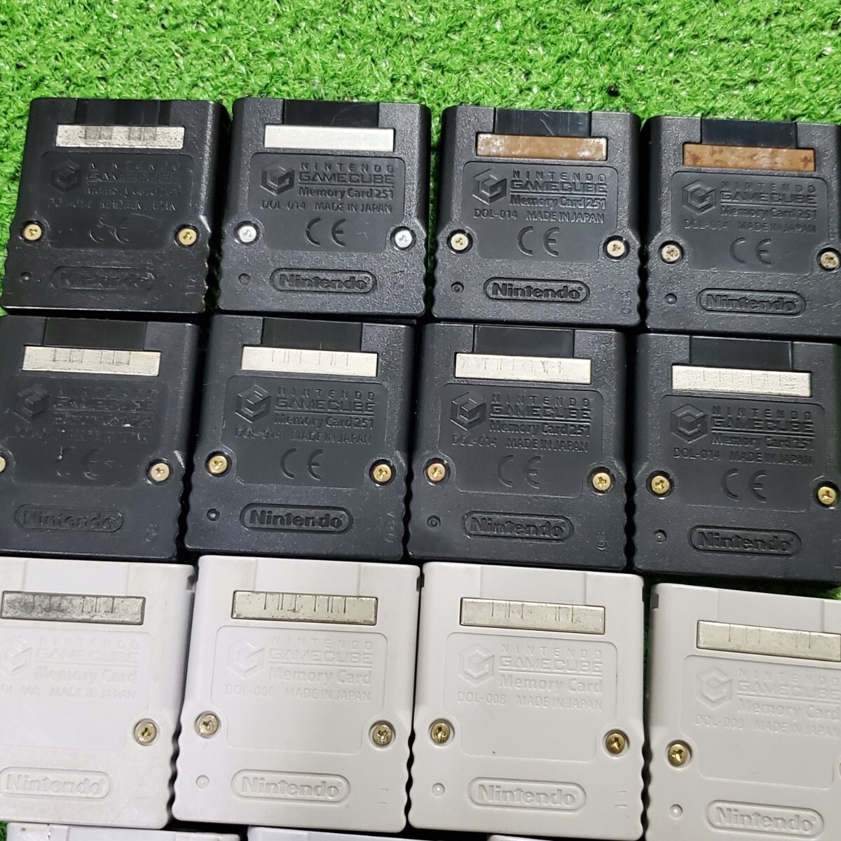 Yahoo!オークション - Nintendo GAMECUBE ゲームキューブ 15枚 メモリ...