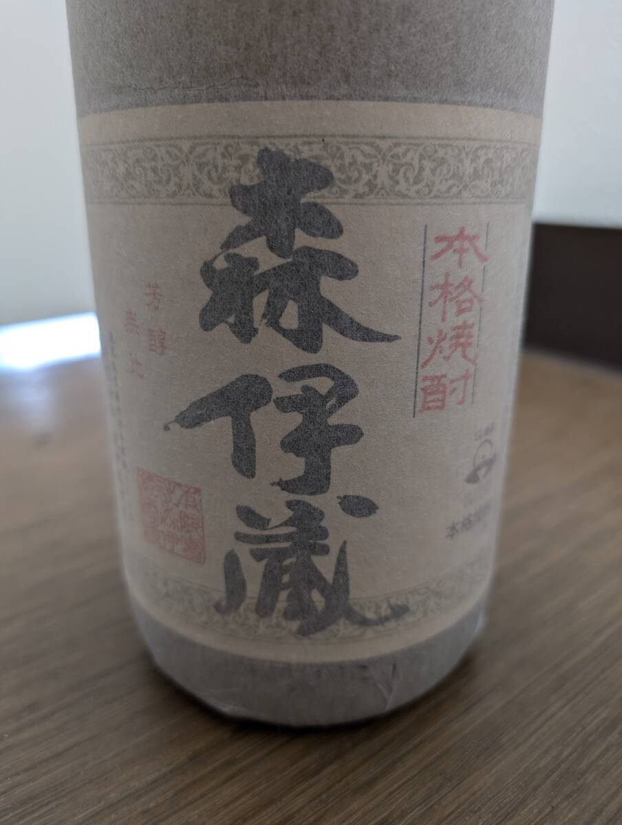 Yahoo!オークション - 未開栓 森伊蔵 芋焼酎 1800ml 25%