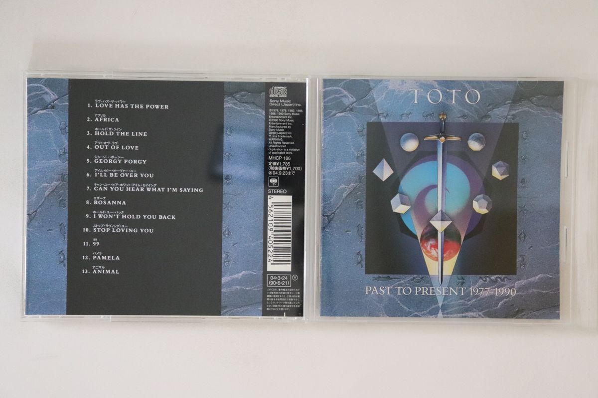 Yahoo!オークション - CD Toto Past To Present 1977-1990 MHCP186 Son...