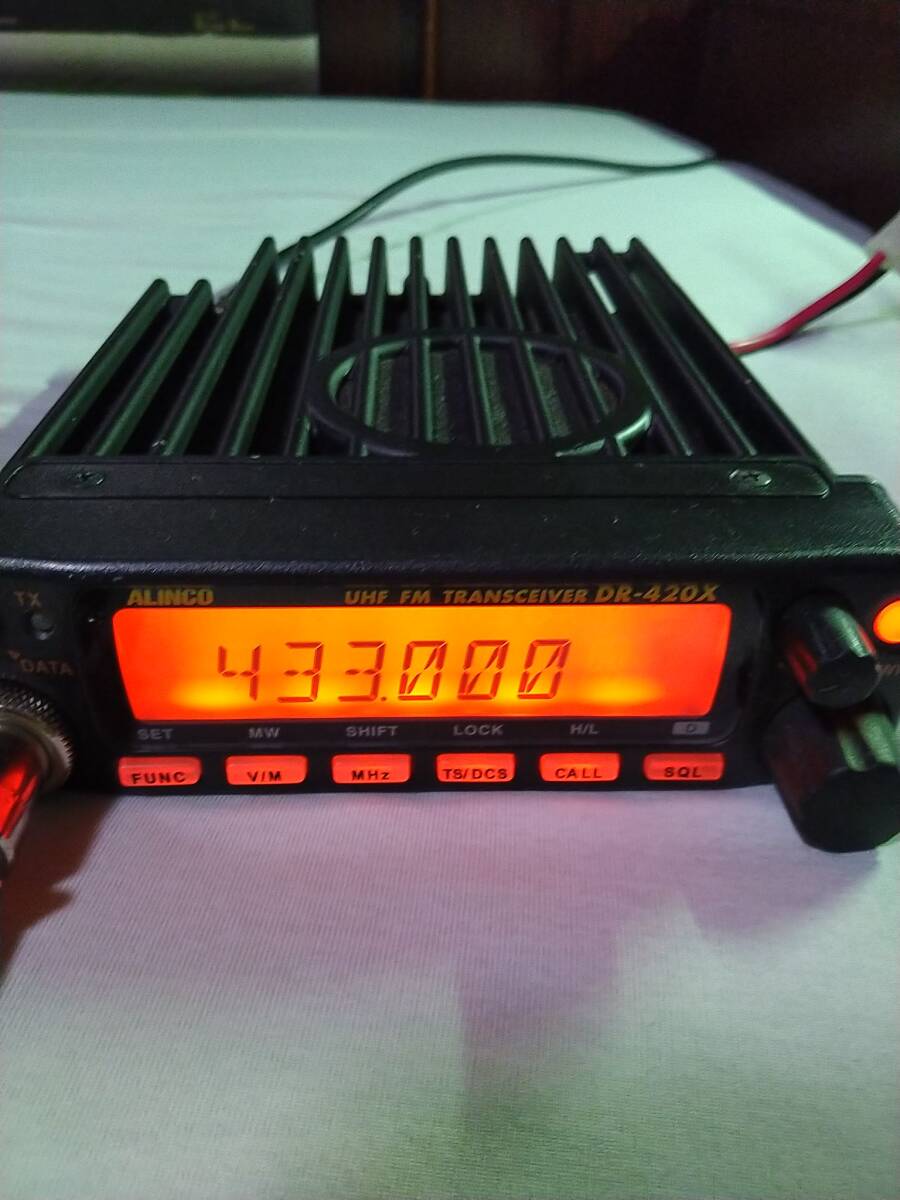 Yahoo!オークション - アルインコ DR-420DX 430MHz 20W/10W/2W ALINCO