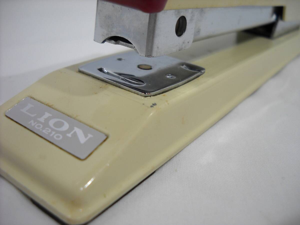 Yahoo!オークション - ライオン LION ステープラ STAPLER No.210 ホッ...