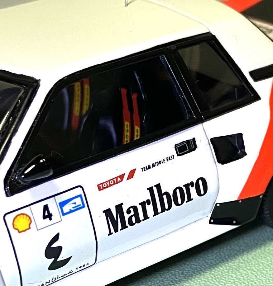 日本代購代標第一品牌【樂淘letao】－ビザール 1/43 トヨタ セリカ ツインカムターボ(TA64) No.4 M.B.SULAYEM 1984 中東ラリー選手権 オマーン ...