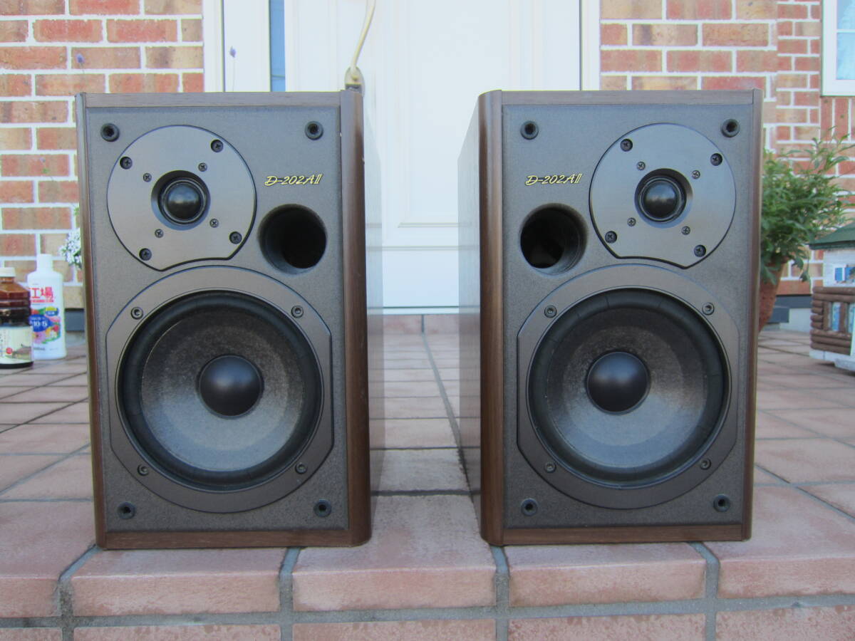 Yahoo!オークション - ONKYO スピーカー D-202AⅡ 16cm 2way 高域35KHz...