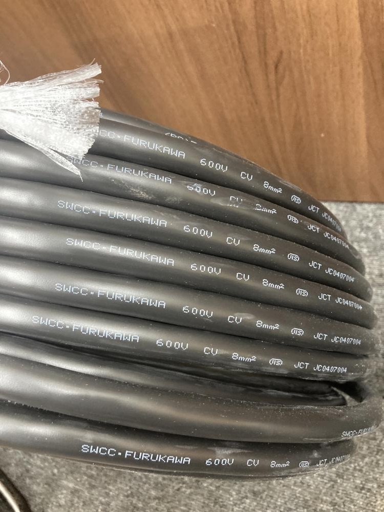 Yahoo!オークション - 013 未使用品 古河電工 フルカワ CVケーブル 30...