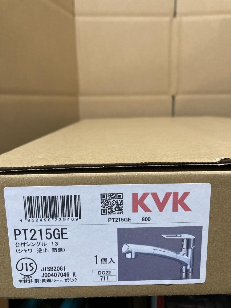 Yahoo!オークション - 020 未使用品・即決価格 KVK シングルレバー混合...