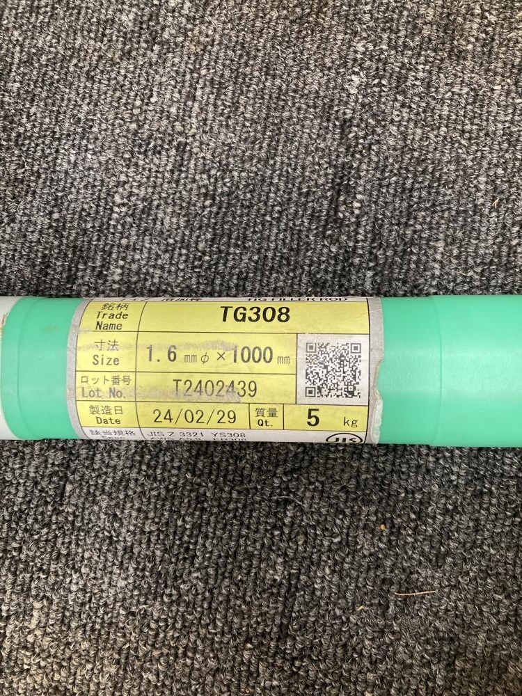 Yahoo!オークション - 013 未使用品 タセト TASETO TIG溶接棒 5kg TG30...