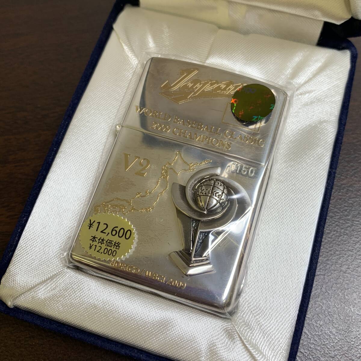 Yahoo!オークション - 【未使用】Zippo 2009 WBC 日本 優勝記念 / ジッ...