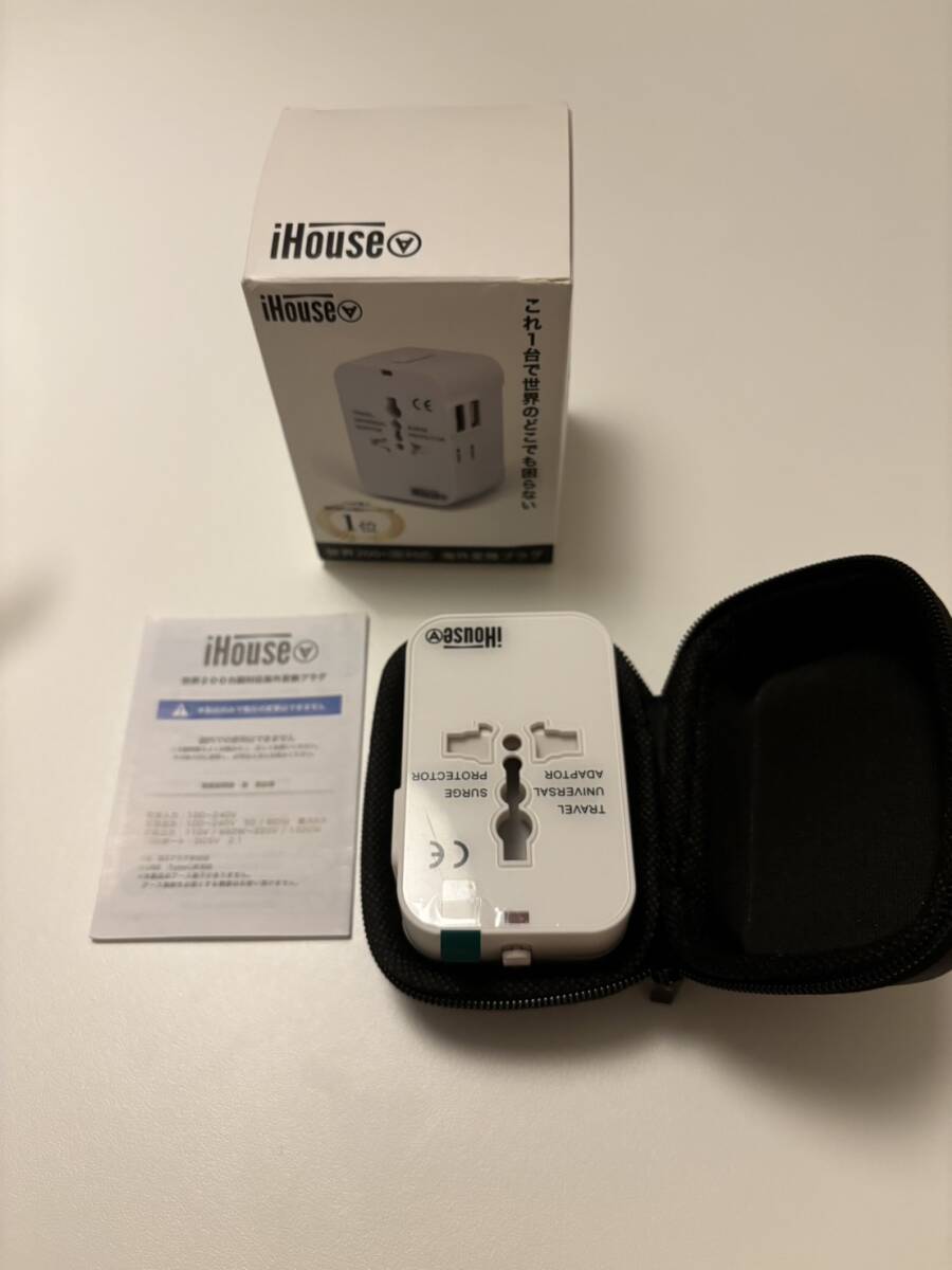 Yahoo!オークション - 【一円スタート】 iHouse all 海外変換プラグ コ...