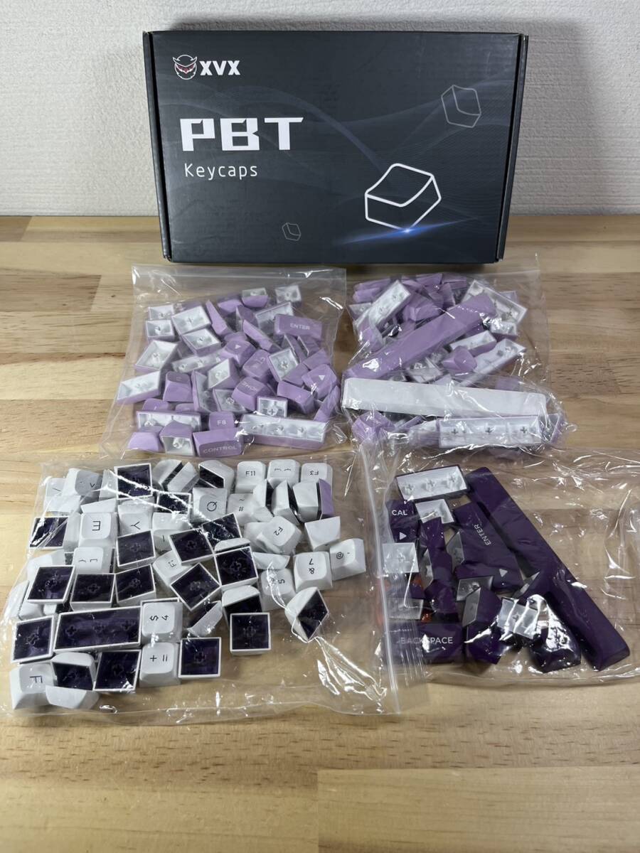 Yahoo!オークション - 【一円スタート】xvx pbt keycaps キーキャップU...