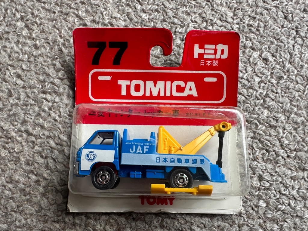 Yahoo!オークション - トミカ 三菱キャンター レッカー車 JAF TOMICA ...