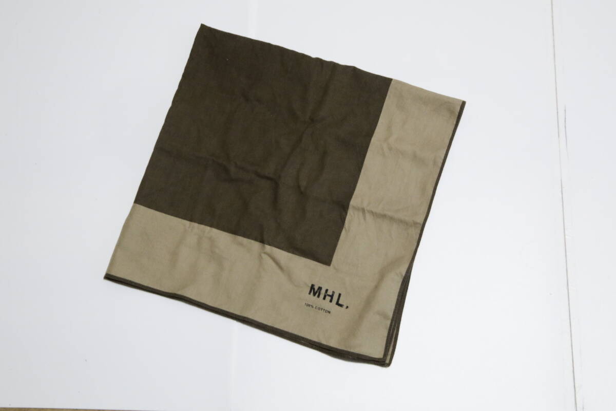 Yahoo!オークション - MHL. スカーフ FREE ベージュ ブラウン マーガレ...