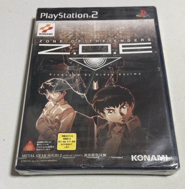 Yahoo!オークション - 未開封（一部シィリンク破れあり） PS2 Z.O.E -Z...
