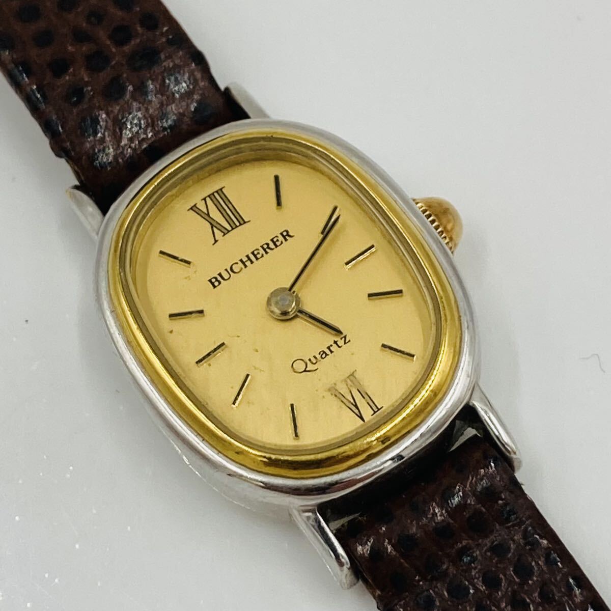 Yahoo!オークション - 【3577】ブッフェラー BUCHERER クオーツ 不動品...