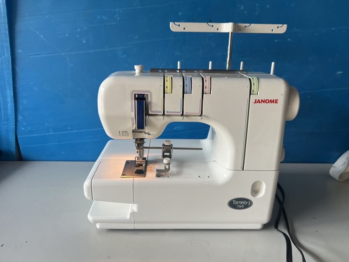 JANOME/ジャノメ/Torneio-3 796型/カバーステッチミシン(ジャノメ)｜売買されたオークション情報、yahooの商品情報をアーカイブ公開 - オークファン（aucfan.com）