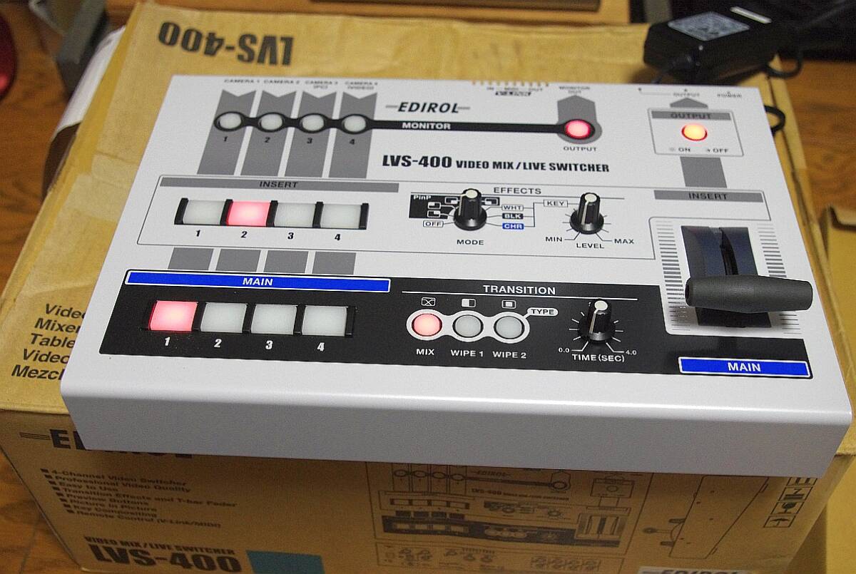 Yahoo!オークション - EDIROL アナログビデオミキサー＆スイッチャー L...