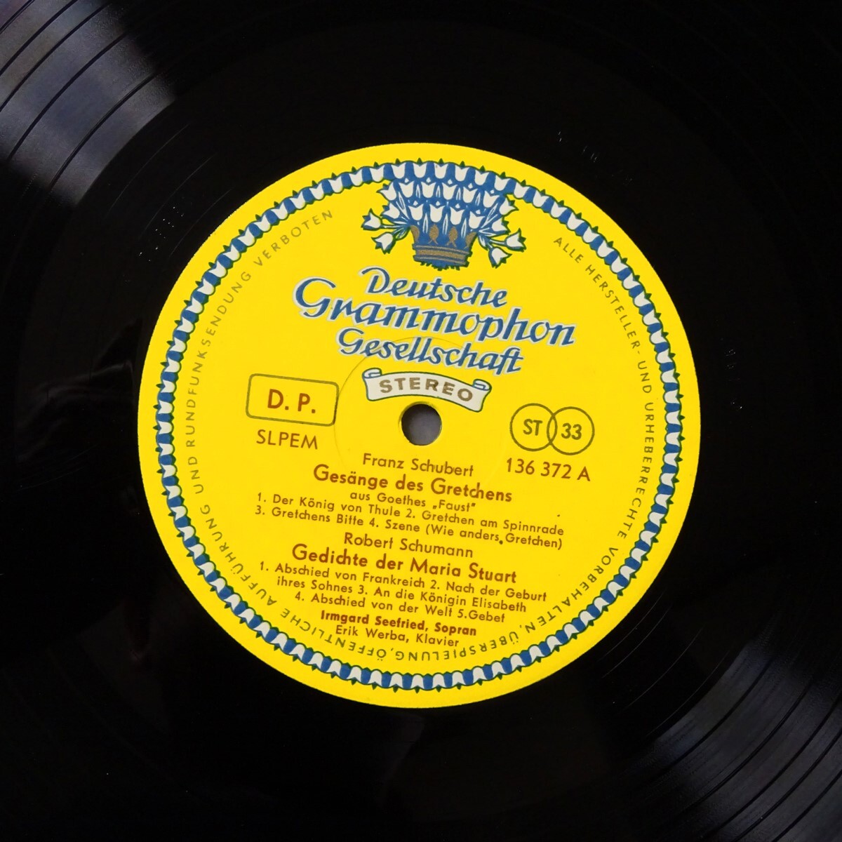 Yahoo!オークション - 独DGG SLPM136372 シューベルト・シューマン・ブ...