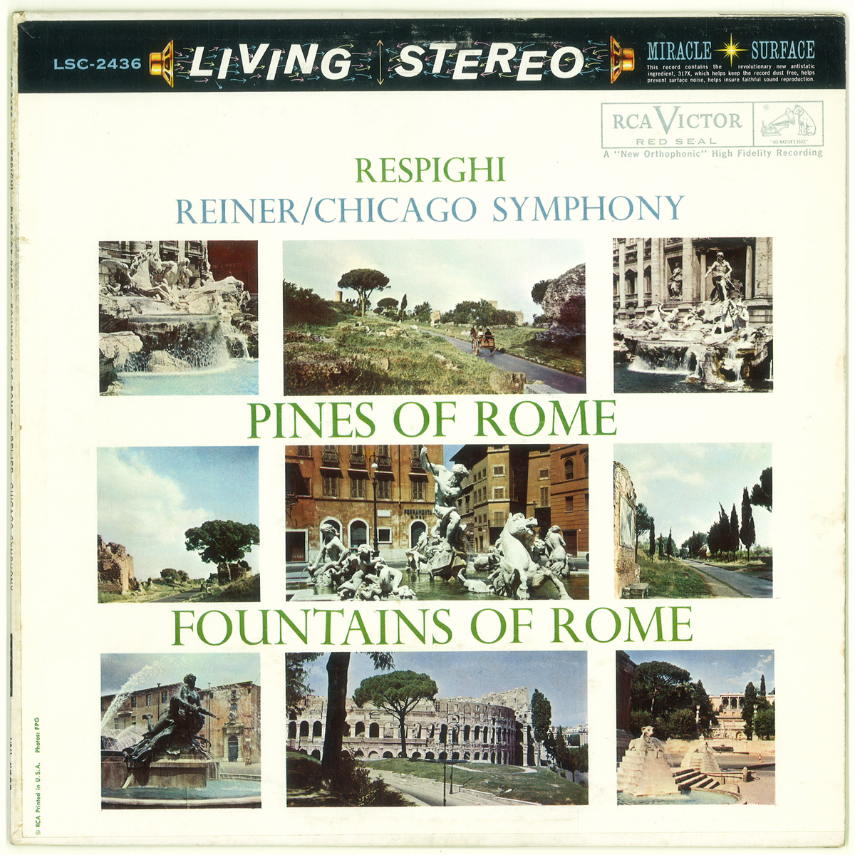 Yahoo!オークション - 【TAS list】 米RCA LSC-2436 レスピーギ「ロー...