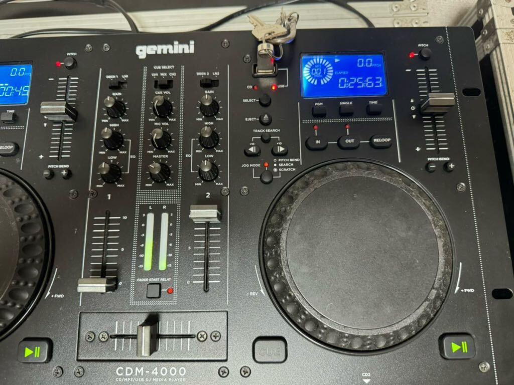 Yahoo!オークション - gemini CDM-4000 CDJ PLAYER ジェミナイ USB PLAYER