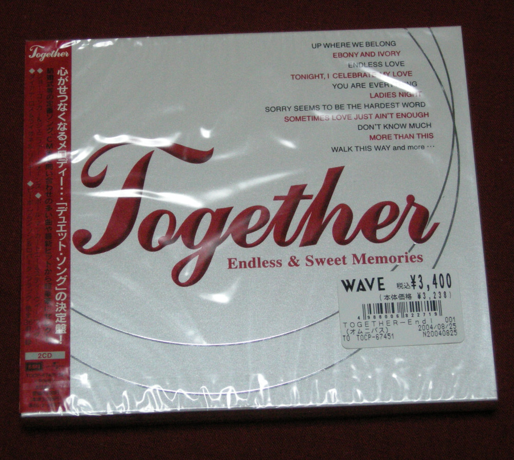 Yahoo!オークション - トゥゲザー TOGETHER Endless & Sweet Memories ...