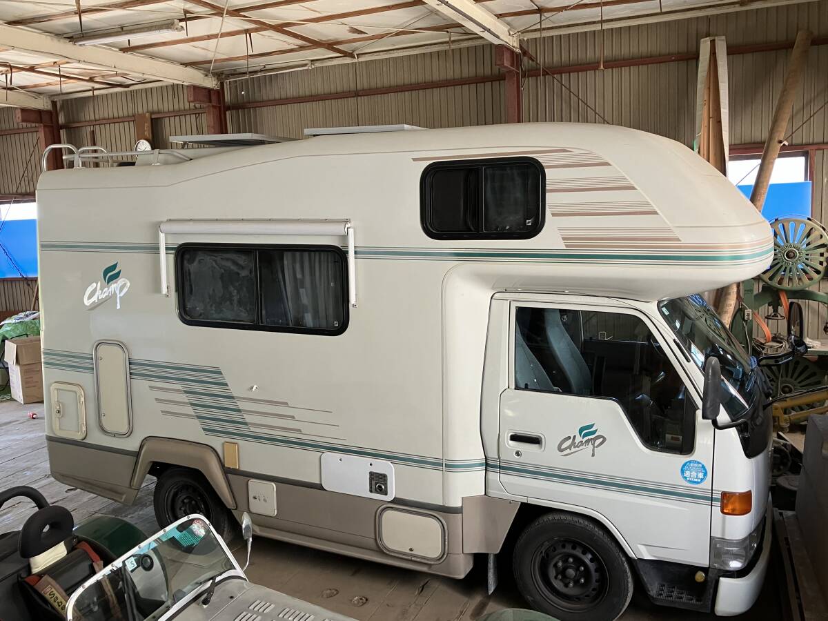 車検有り 低走行96000キロ キャンピングカー トヨタ カムロード 平成10年式 車検付き令和7年6月迄 排気量2.77L 乗車定員7人(キャンピングカー（車体）)｜売買されたオークション ...