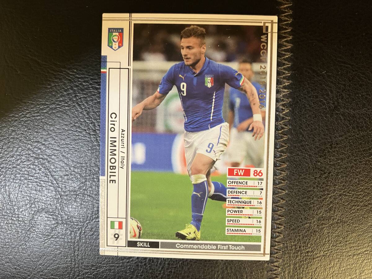 Yahoo!オークション - WCCF [15-16 V2.0] A114 チーロ・インモービレ