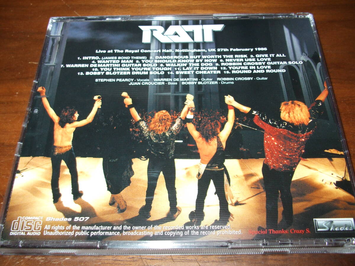 Yahoo!オークション - RATT《 Invasion of British Privacy 》 ライブ