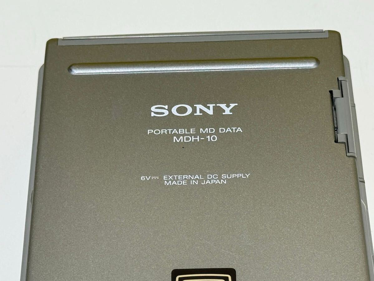 Yahoo!オークション - SONY ソニー 『 MDH-10 』PORTABLE MD DATA ポ...