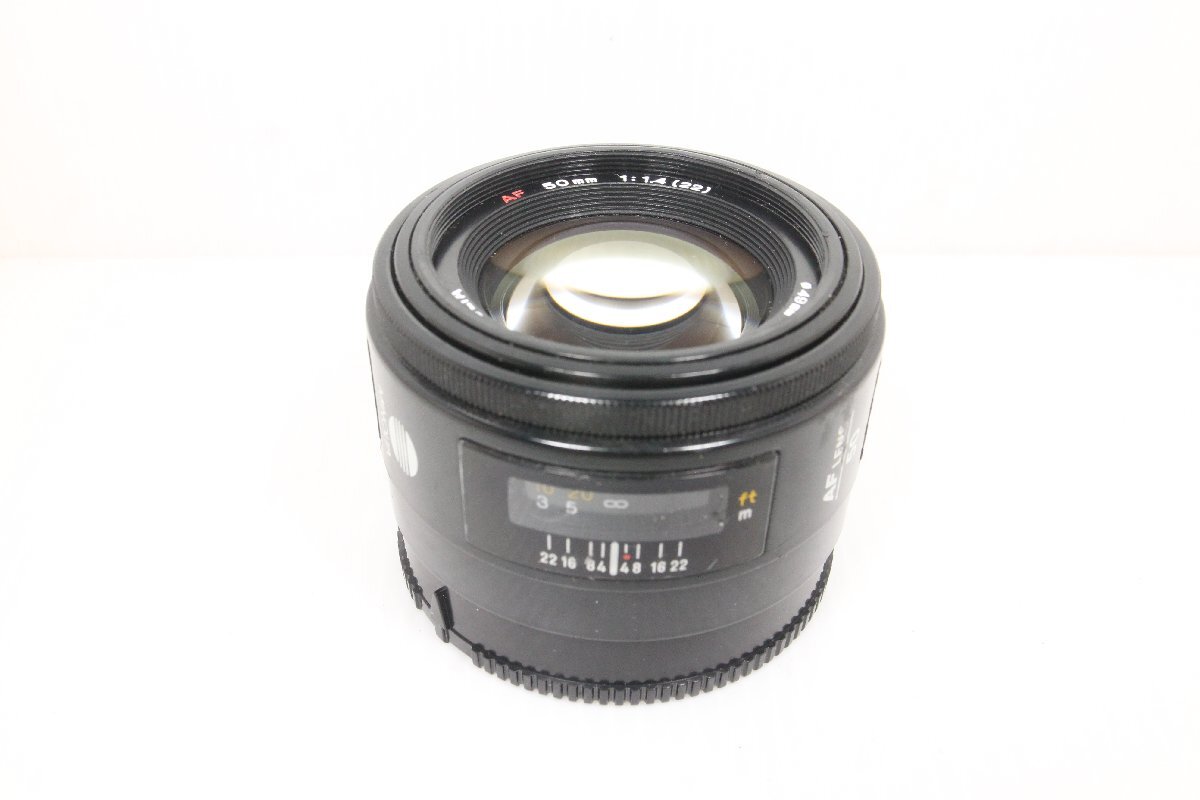 Yahoo!オークション - B999-1 ジャンク ミノルタ AF 50mm F1.4