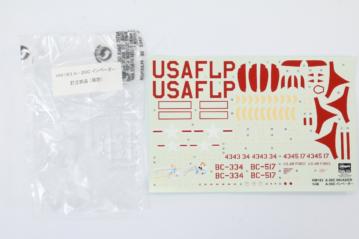 Yahoo!オークション - 【2点】HASEGAWA ハセガワ A-26C INVADER HMI83/...