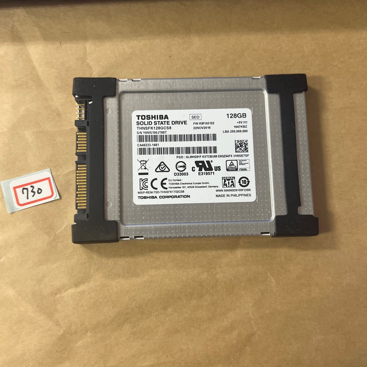 SSD 128GB #730# TOSHIBA THNSFK128GCS8:128.0GB(128GB～)｜売買されたオークション情報、yahooの商品情報をアーカイブ公開 - オークファン ...