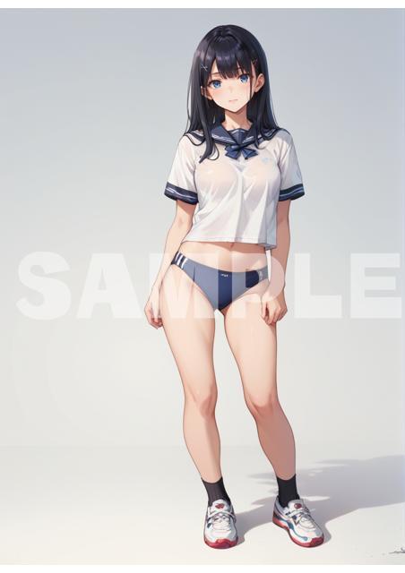 Yahoo!オークション - A665 ブルマ 体操服 昭和 コスプレ A4ポスター ...