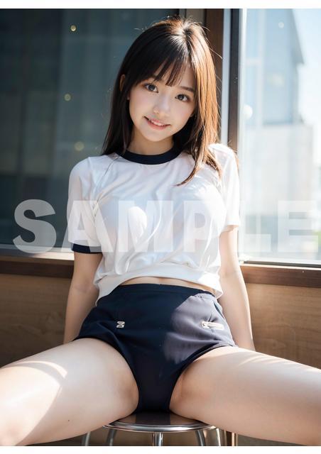 Yahoo!オークション - z85 ブルマ 体操服 コスプレ A4ポスター 高画質 ...