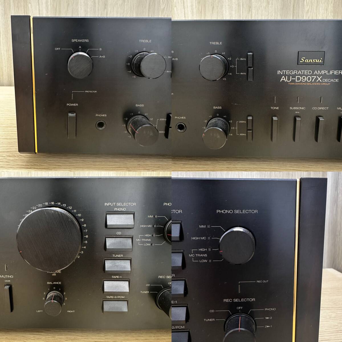 M8-11 現状品 SANSUI サンスイ AU-D907X DECADE プリメインアンプ インテグレーテッドアンプ 音響 オーディオ 通電確認済み(サンスイ)｜売買されたオークション情報 ...