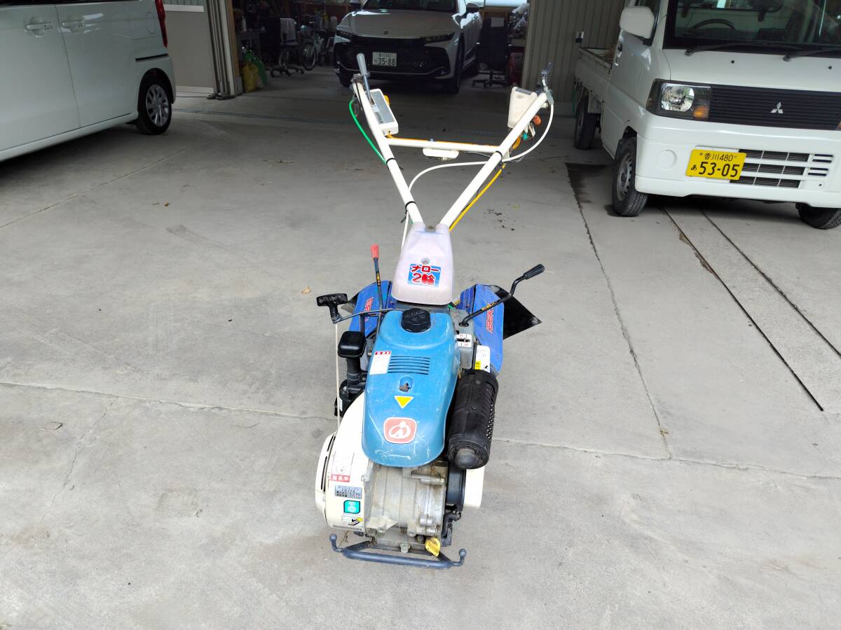 Yahoo!オークション - 香川発 イセキ KMS6D S6DV 管理機 2輪Wタイヤ ...