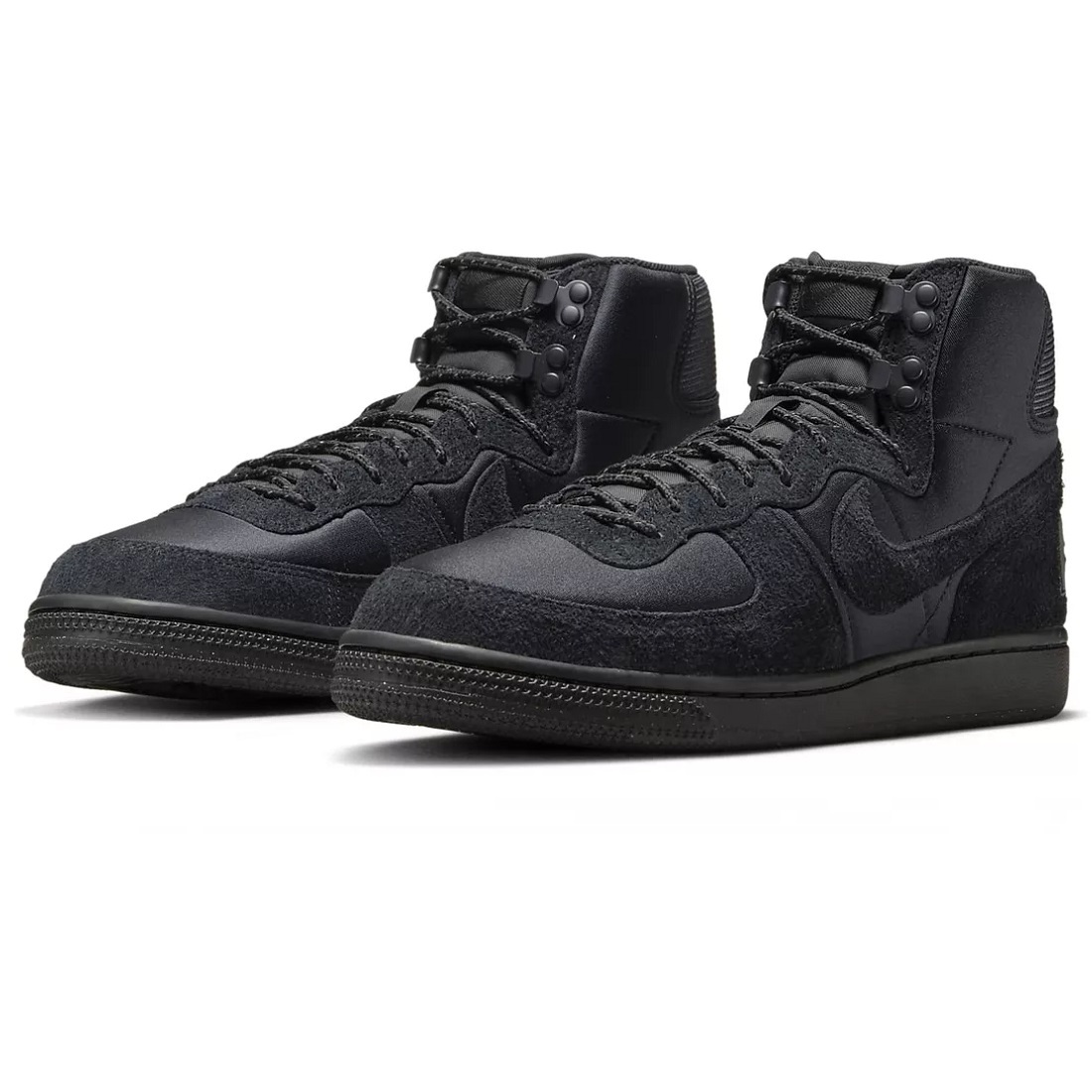 Yahoo!オークション - NIKE TERMINATOR HIGH BOOTS 黒/黒 27.0cm ナイ...