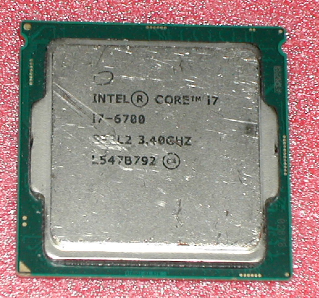 Yahoo!オークション - ジャンクCPU Core i7 6700 LGA1151