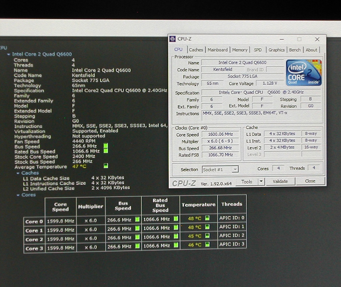 Yahoo!オークション - 4コアCPU Core 2 Quad Q6600 SLACR LGA775
