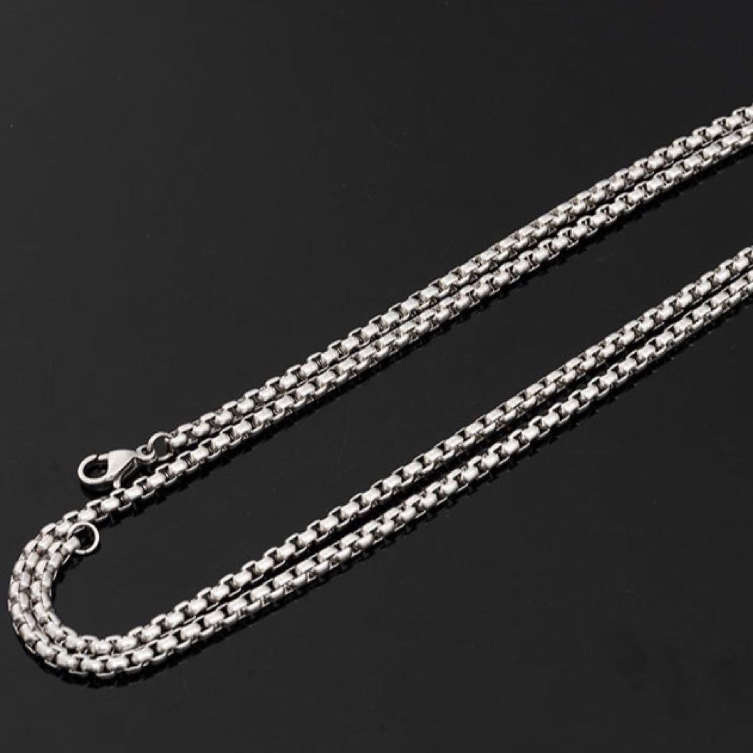 Yahoo!オークション - ボックス チェーン ネックレス シルバー 2mm /60cm