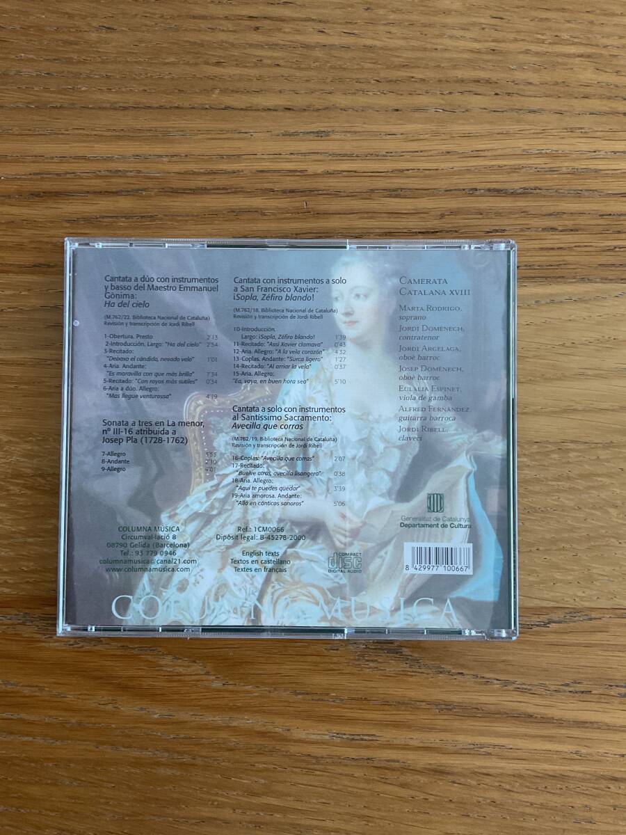 Yahoo!オークション - CD COLUMNA MUSICA - CANTATAS OF THE 18TH CENT...