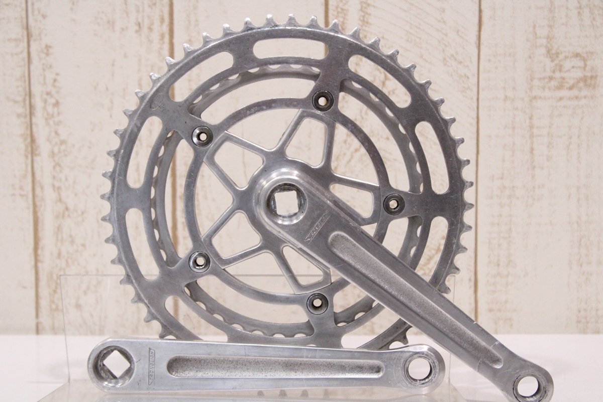 STRONGLIGHT ストロングライト 93 170mm 52/40T 2x5/6s クランクセット BCD:122mm(セット)｜売買されたオークション情報、yahooの商品情報を ...